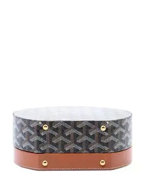 Goyard Hatbox Trunk Bag Satchel - Brown