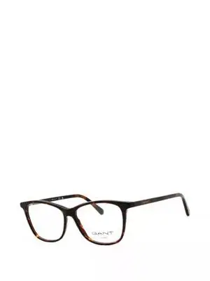 Gant Tortoiseshell-effect Rectangle-frame Glasses - Brown