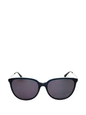 DRAPER JAMES Rectangle-frame Sunglasses - Blue