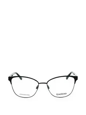 Bebe Cat Eye Eyeglasses - Black