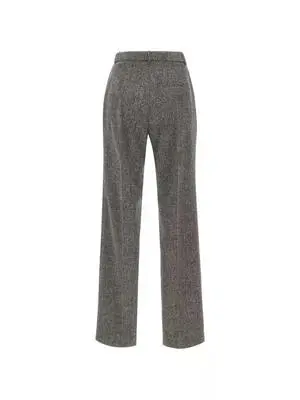 KAOS Micro-textured Straight-leg Trousers