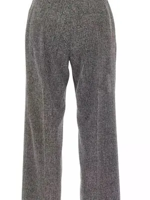 KAOS Micro-textured Straight-leg Trousers