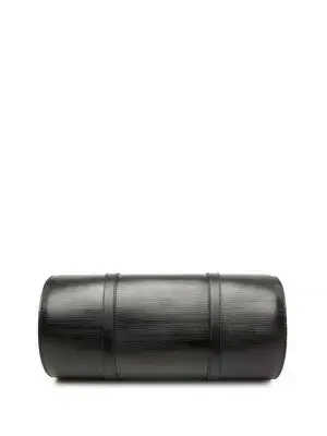 LOUIS VUITTON Epi Soufflot Handbag - Black