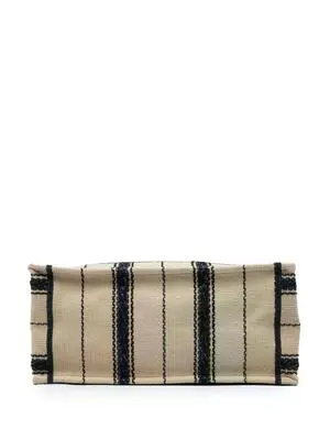 Dior Embroidered Tote Bag