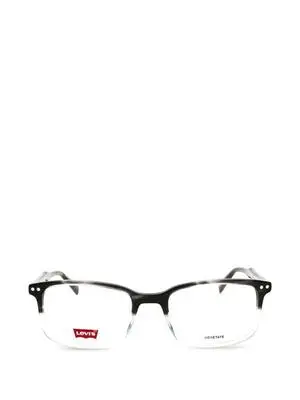 LEVI'S Rectangle Frame Eyeglasses - Grey