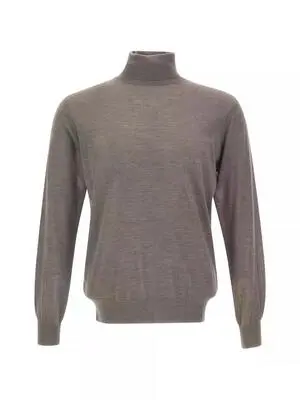 KANGRA Turtleneck Sweater - Grey