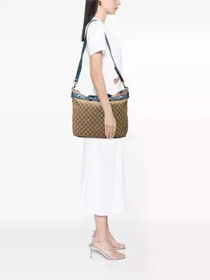 Gucci 2000-2015 Gg Canvas Icon Bit Satchel