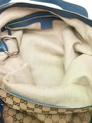 Gucci 2000-2015 Gg Canvas Icon Bit Satchel