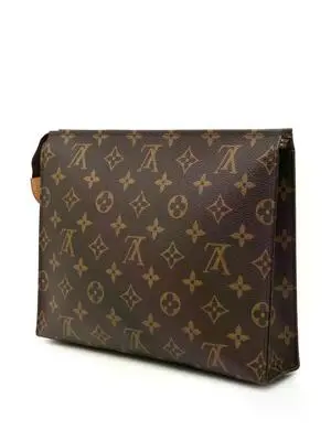 LOUIS VUITTON 2009 Monogram Toiletry Pouch 26 Clutch Bag