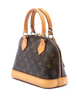 LOUIS VUITTON 2014 Monogram Alma Bb Satchel