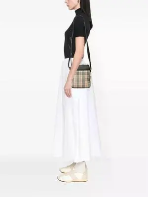 Burberry 2000-2017 House Check Canvas Crossbody Bag