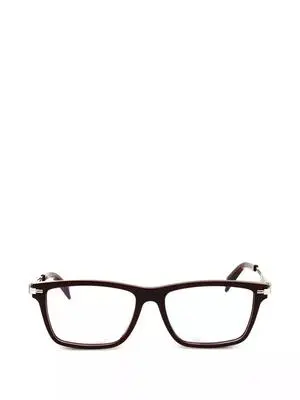 Chopard Rectangle Frame Eyeglasses - Red