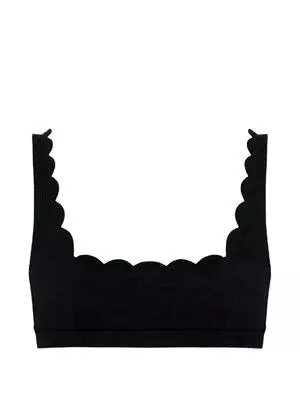 Marysia Mini Palm Springs Scalloped Bikini Top