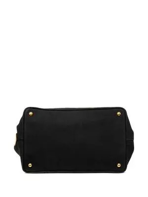 Prada 2013-2026 Canvas Canapa Logo Tote Satchel