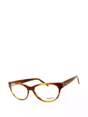 Pepe Jeans Tortoiseshell-effect Cat-eye Eyeglasses - Brown
