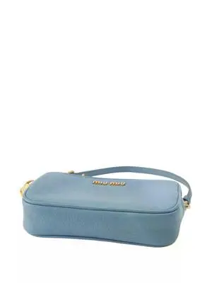 Miu Miu Madras Double Zip Pochette Handbag