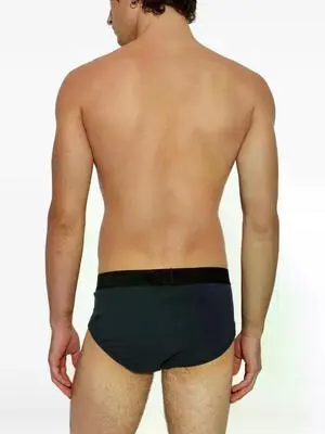 TOM FORD Logo-waistband Briefs - Blue