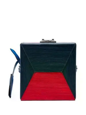 LOUIS VUITTON Tricolor Epi Leather Bleecker Box Vanity Bag