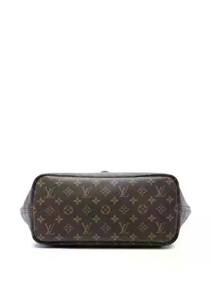 LOUIS VUITTON Monogram Neverfull Mm Tote Bag - Brown