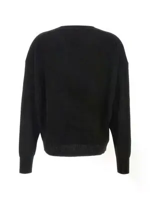 Marella V-neck Sweater - Black