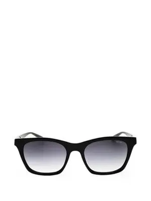 Nike Vital Flow Rectangle-frame Sunglasses - Black