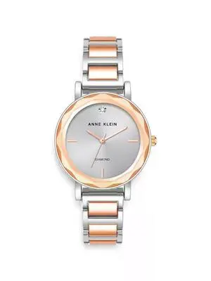 Anne Klein Logo-detail 32mm Watch - Silver