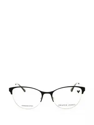 DRAPER JAMES Cat-eye Glasses - Black