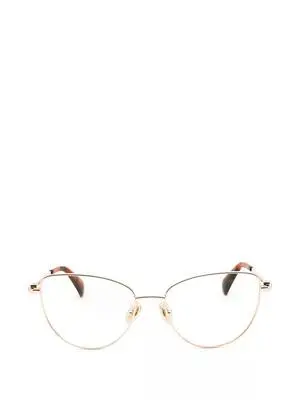 Max Mara Cat Eye Eyeglasses - Gold