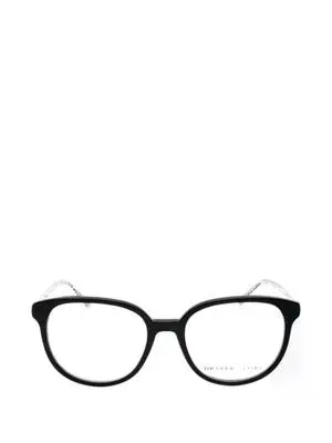 DRAPER JAMES Round-frame Glasses - Black