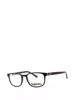 Superdry Quinn Rectangle Frame Eyeglasses - Black