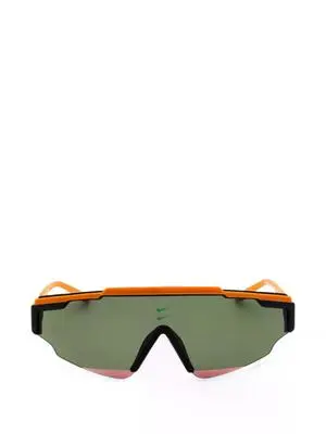 Nike Marquee Edge Geometric-frame Sunglasses - Orange