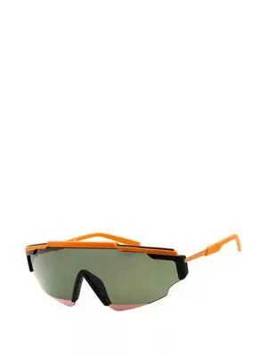 Nike Marquee Edge Geometric-frame Sunglasses - Orange