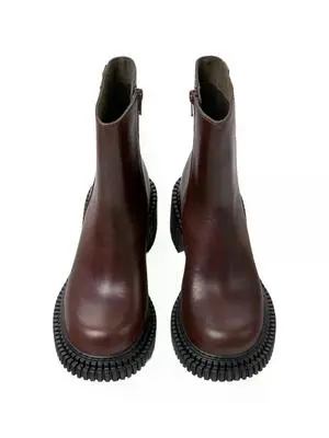 Camper Pix London Ankle Boots - Brown