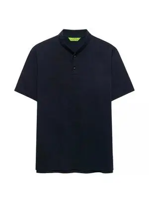 SHANGHAI TANG Fortune Mandarin-collar Polo Shirt