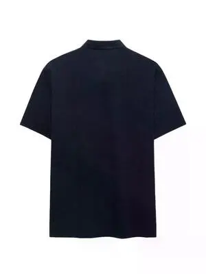 Shanghai Tang Fortune Mandarin-collar Polo Shirt