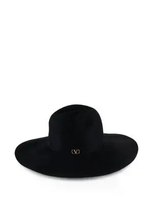 Valentino Garavani Vlogo Signature Wide Brim Hat