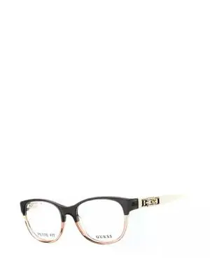Guess Round Frame Eyeglasses - Black