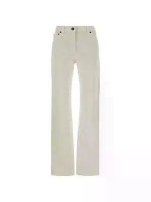 Magda Butrym Logo-patch Straight-leg Jeans