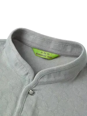 Shanghai Tang Fortune Jacquard Polo Shirt
