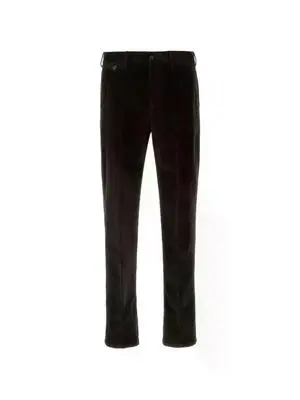 PT TORINO Logo Patch Corduroy Trousers