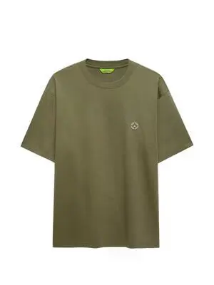 Shanghai Tang Fortune Logo-patch T-shirt - Green