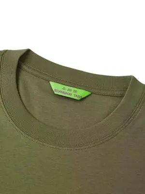 Shanghai Tang Fortune Logo-patch T-shirt
