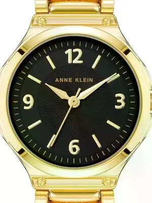 Anne Klein Gold Tone Stainless Steel Watch