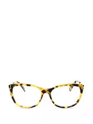 POLICE Tortoiseshell-effect Cat-eye Eyeglasses - Brown