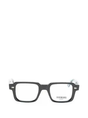 CUTLER & GROSS Square-frame Glasses - Black