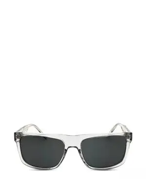 PRIVE REVAUX Kingston Rectangle Sunglasses - Grey