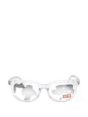 SPY Bewilder Round-frame Glasses - White