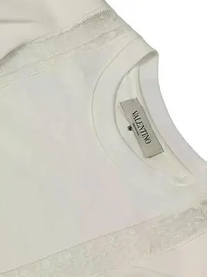 Valentino Garavani Lace Inlay Mini Dress