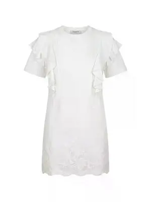Valentino Garavani Lace Inlay Mini Dress