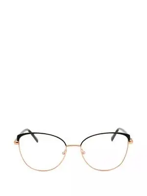 ADENSCO Cat Eye Eyeglasses - Gold